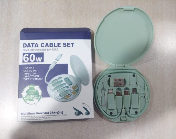 (5 In 1 ) Data Cable Set – 999Only