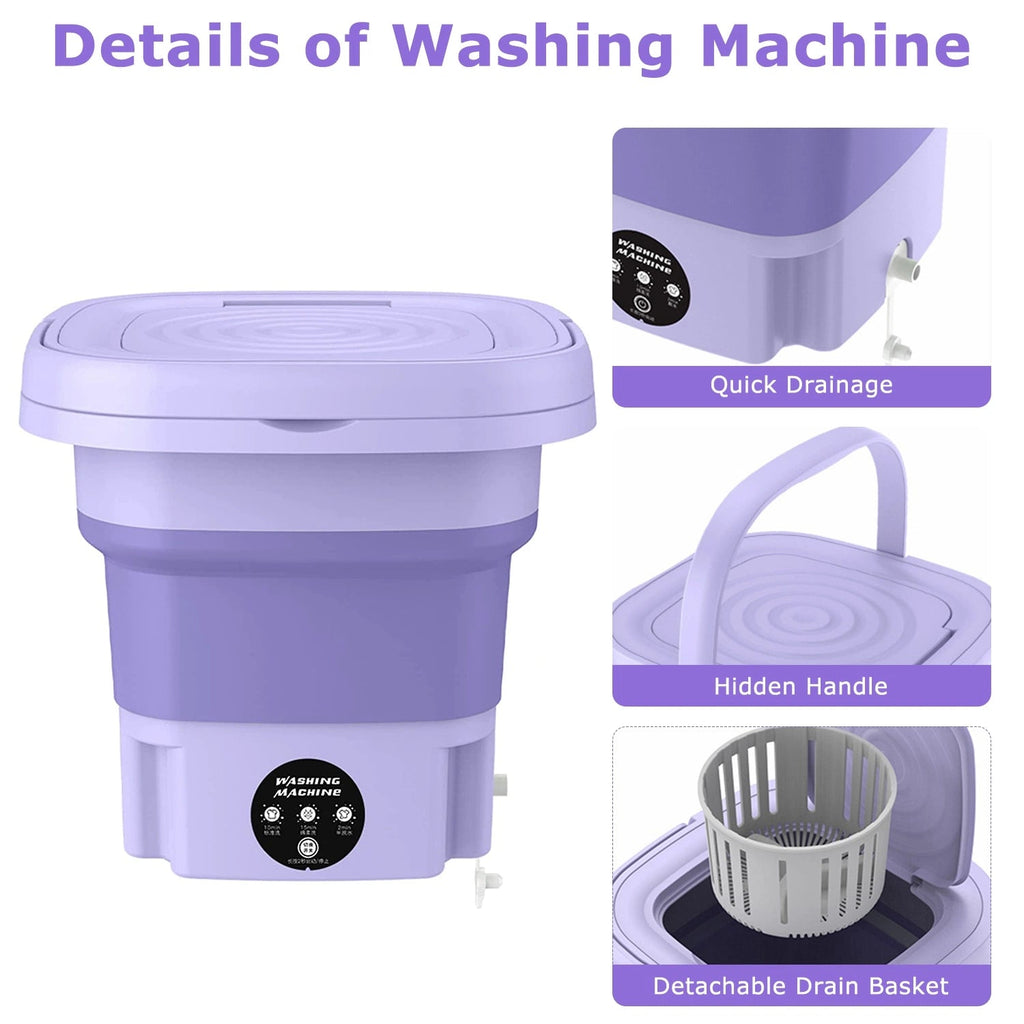 Home.Co- Foldable Mini Washing Machine – 999Only