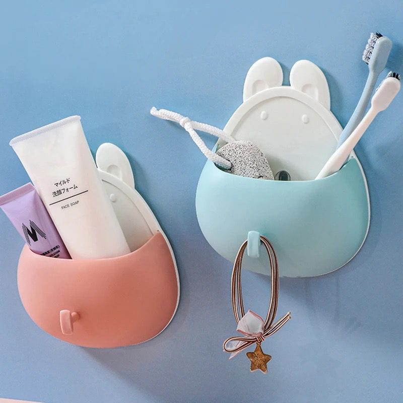 Wall Mounted Cartoon Animal Toothbrush Rack – 999Only
